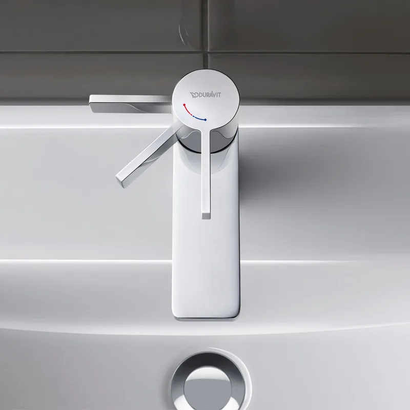 Duravit D-Neo Basin Mixer (102-1002-010) Chrome | SparkFlow