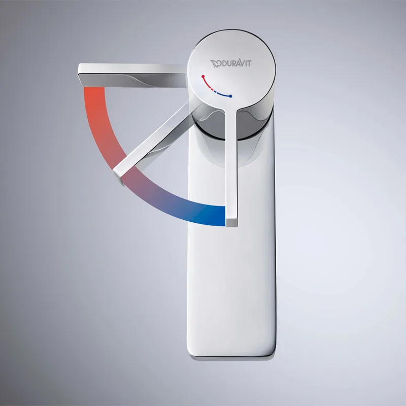 Duravit D-Neo Basin Mixer (102-1002-010) Chrome | SparkFlow